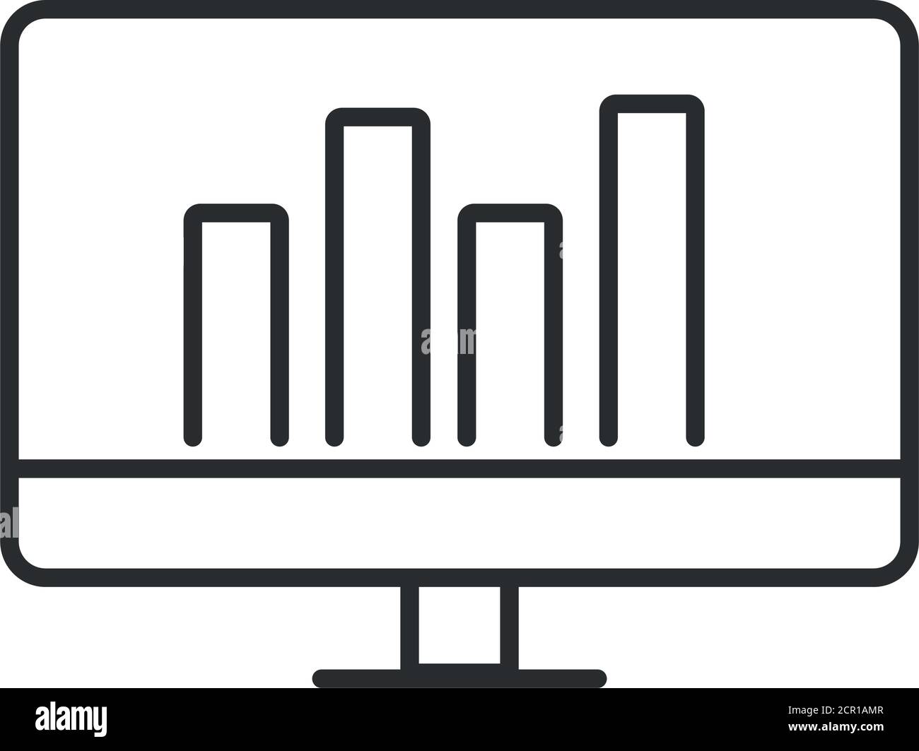 data analysis, computer diagram report business strategy and investment ...