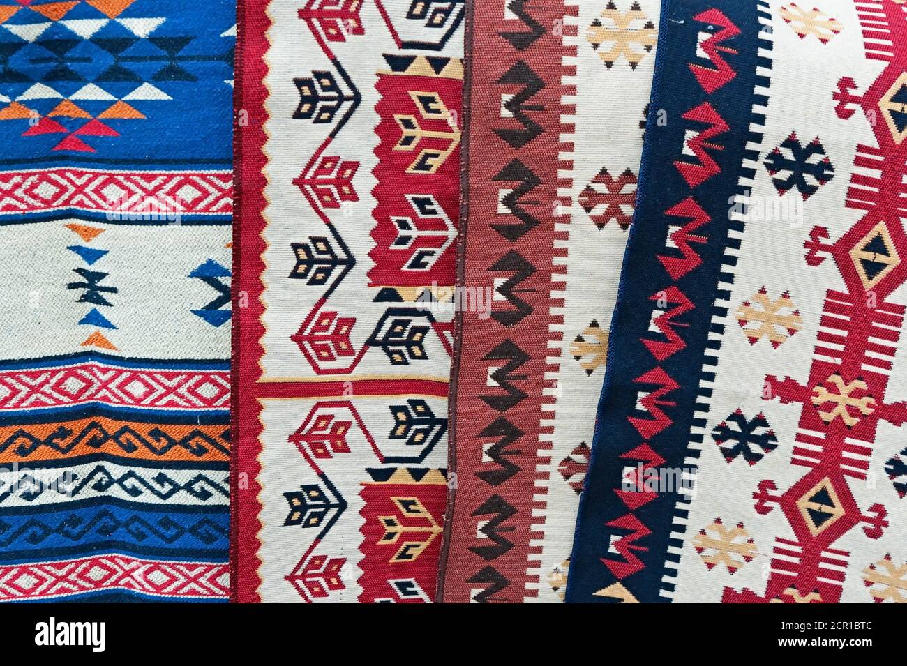 The samples of Georgian traditional carpets Stock Photo - Alamy