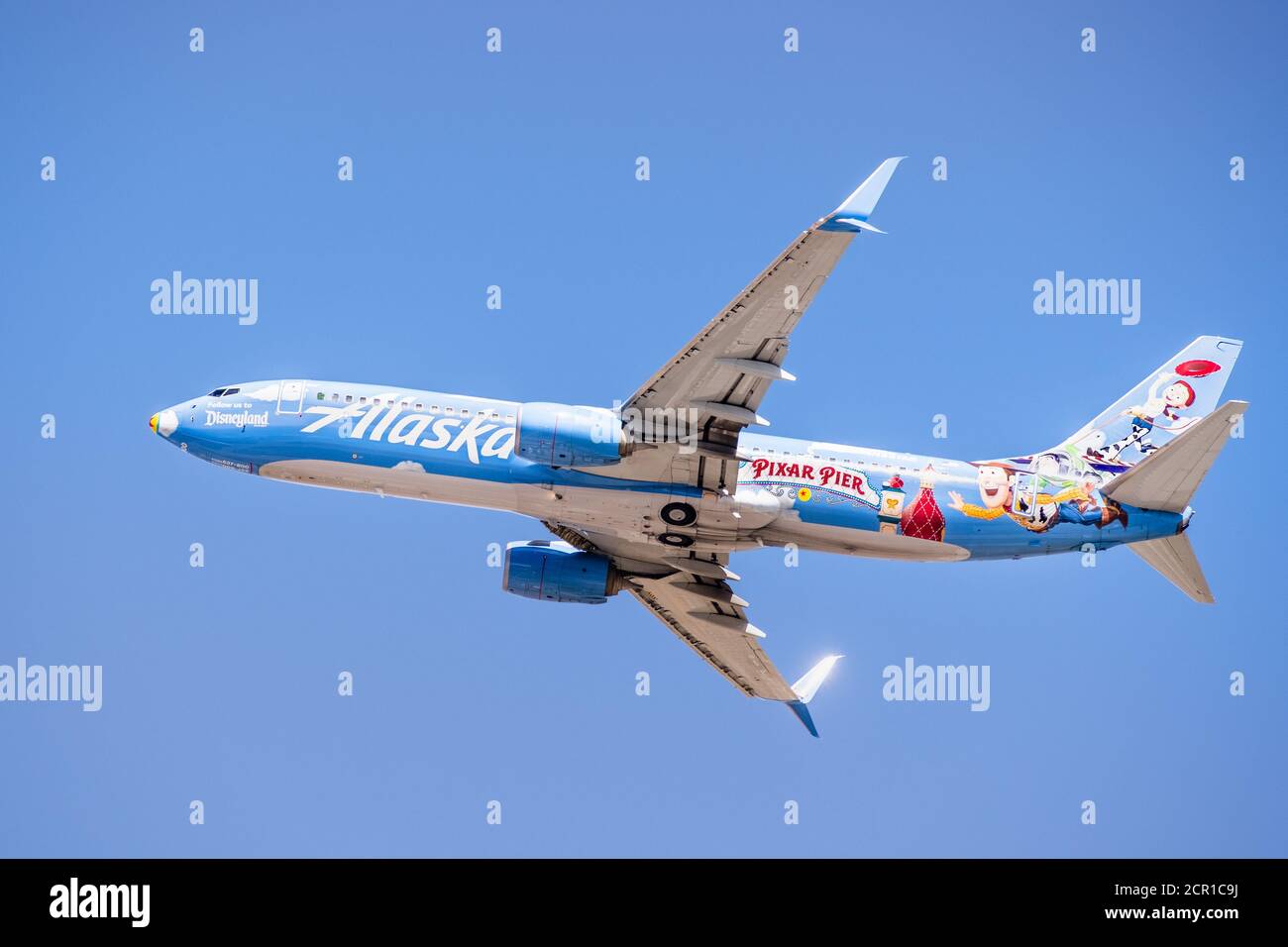Sep 18, 2020 San Jose / CA / USA - Alaska Airlines aircraft departing ... Sep 18, 2020 San Jose / CA / USA - Alaska Airlines aircraft departing ...
