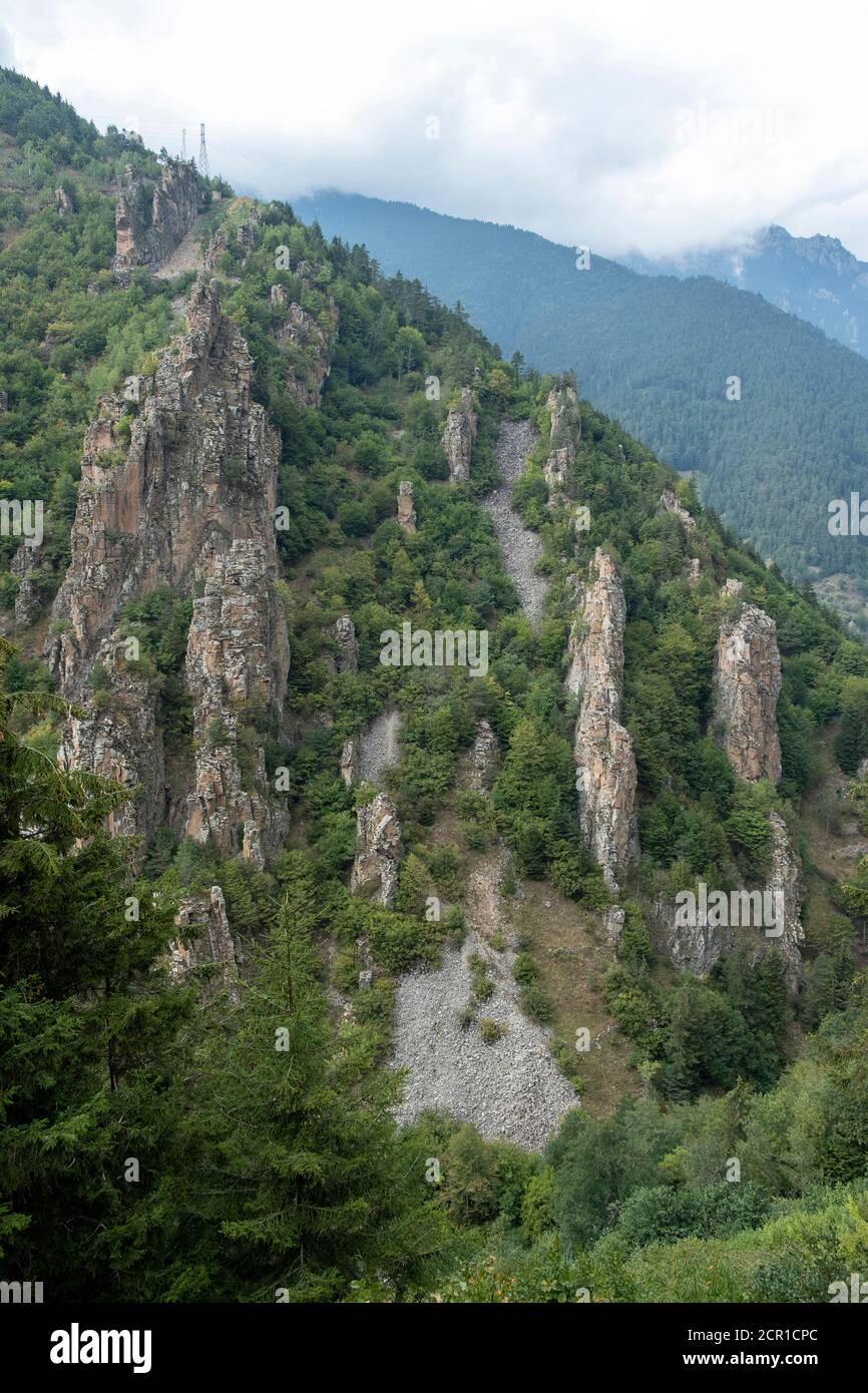 A dike or dyke, in geological usage, is a sheet of rock that is formed ...