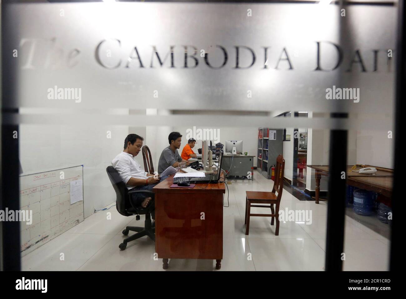 Cambodia daily newspaper hi-res stock photography and images - Alamy