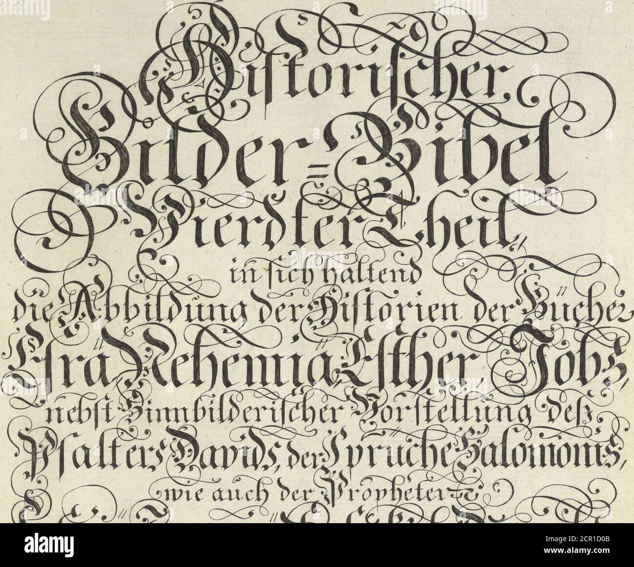 . Historische Bilder-Bibel : welche besteht in Fünff Theill . tut rahm ...