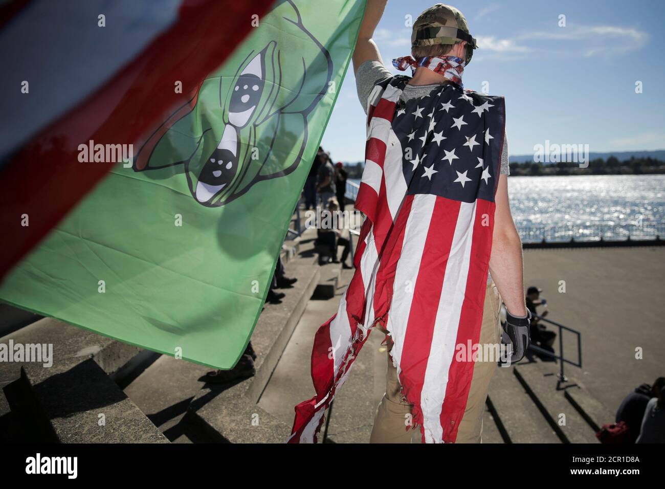 Pepe frog rally hi-res stock photography and images - Alamy