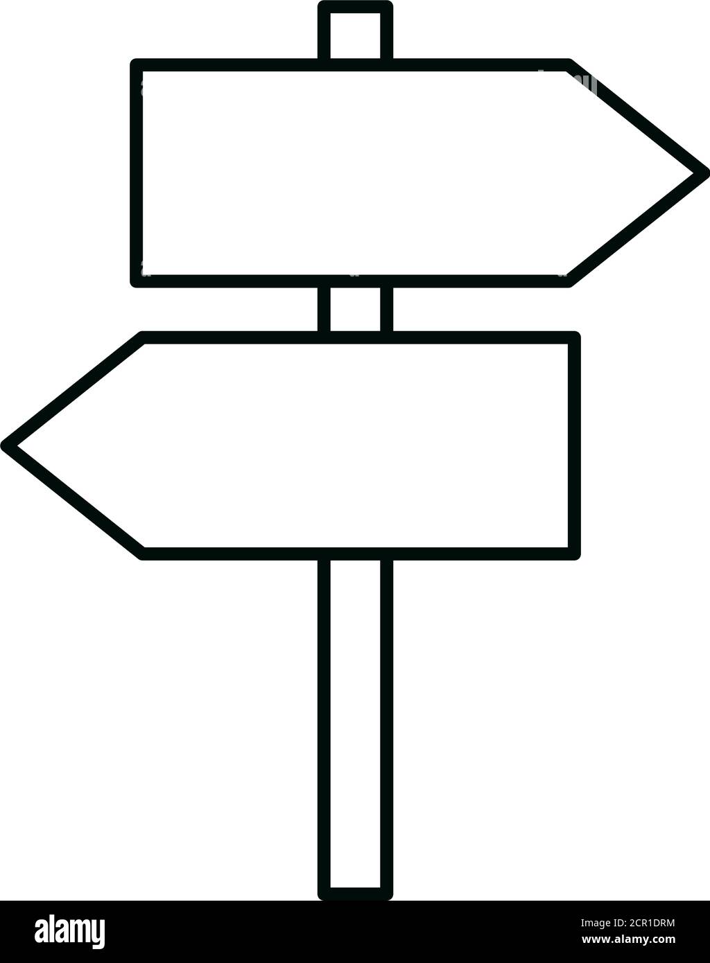 guide arrows travel tourism location linear icon style vector ...