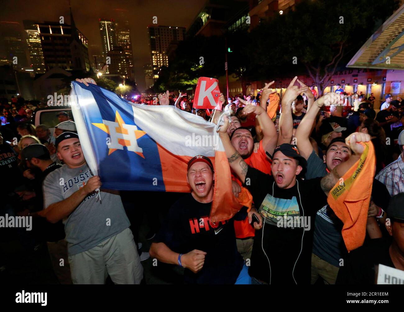 Houston astros fans hi-res stock photography and images - Alamy