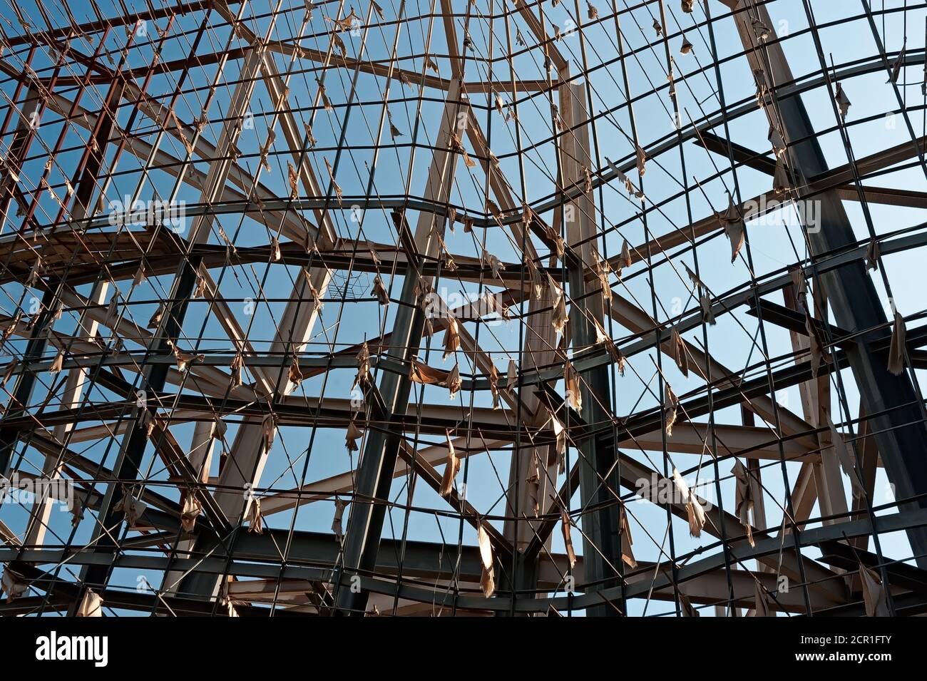 Texture of scaffolding, also called scaffold or staging Stock Photo - Alamy
