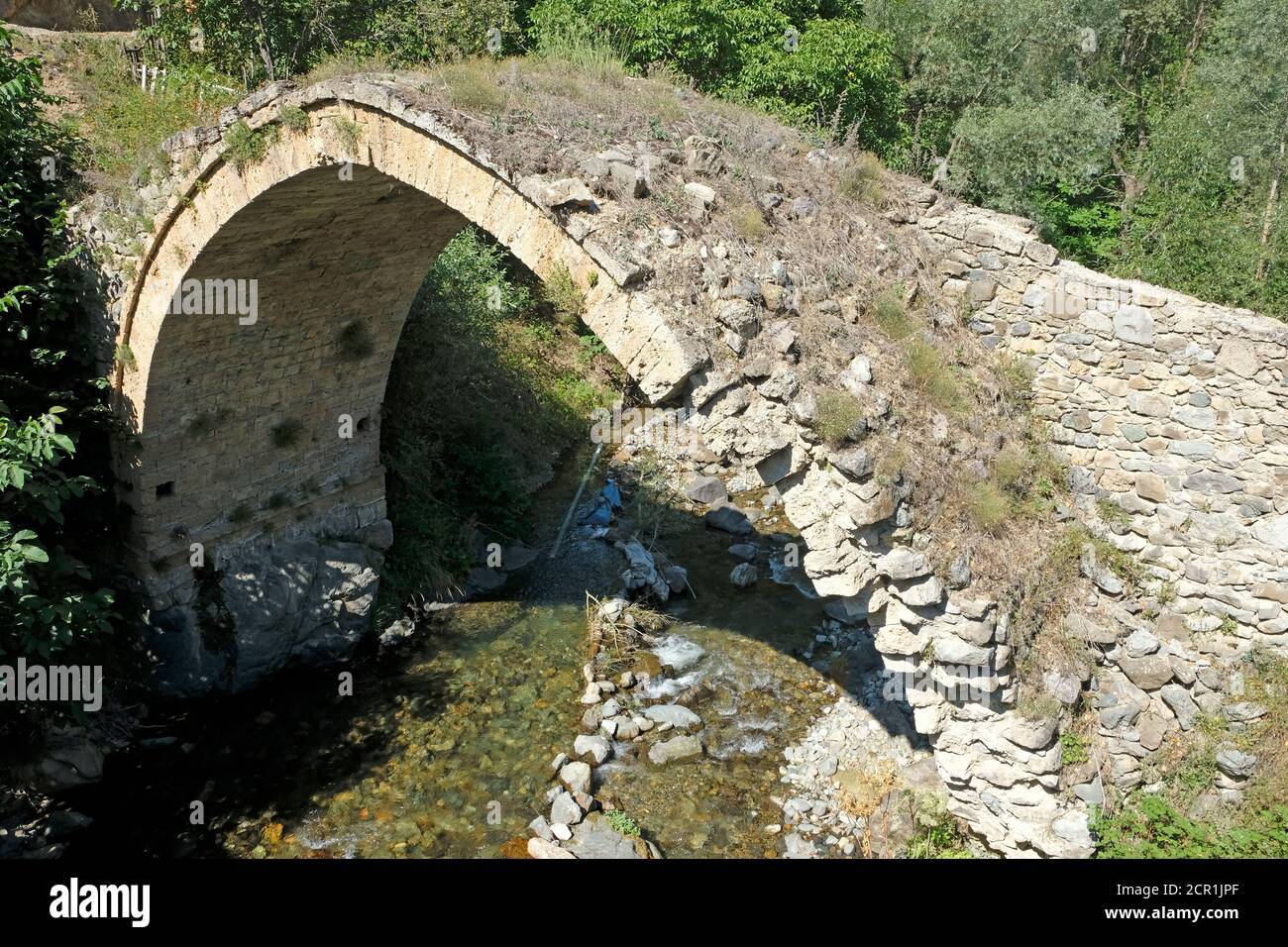 old arch bridges made of processed stone in torul gümüşhane turkey ...