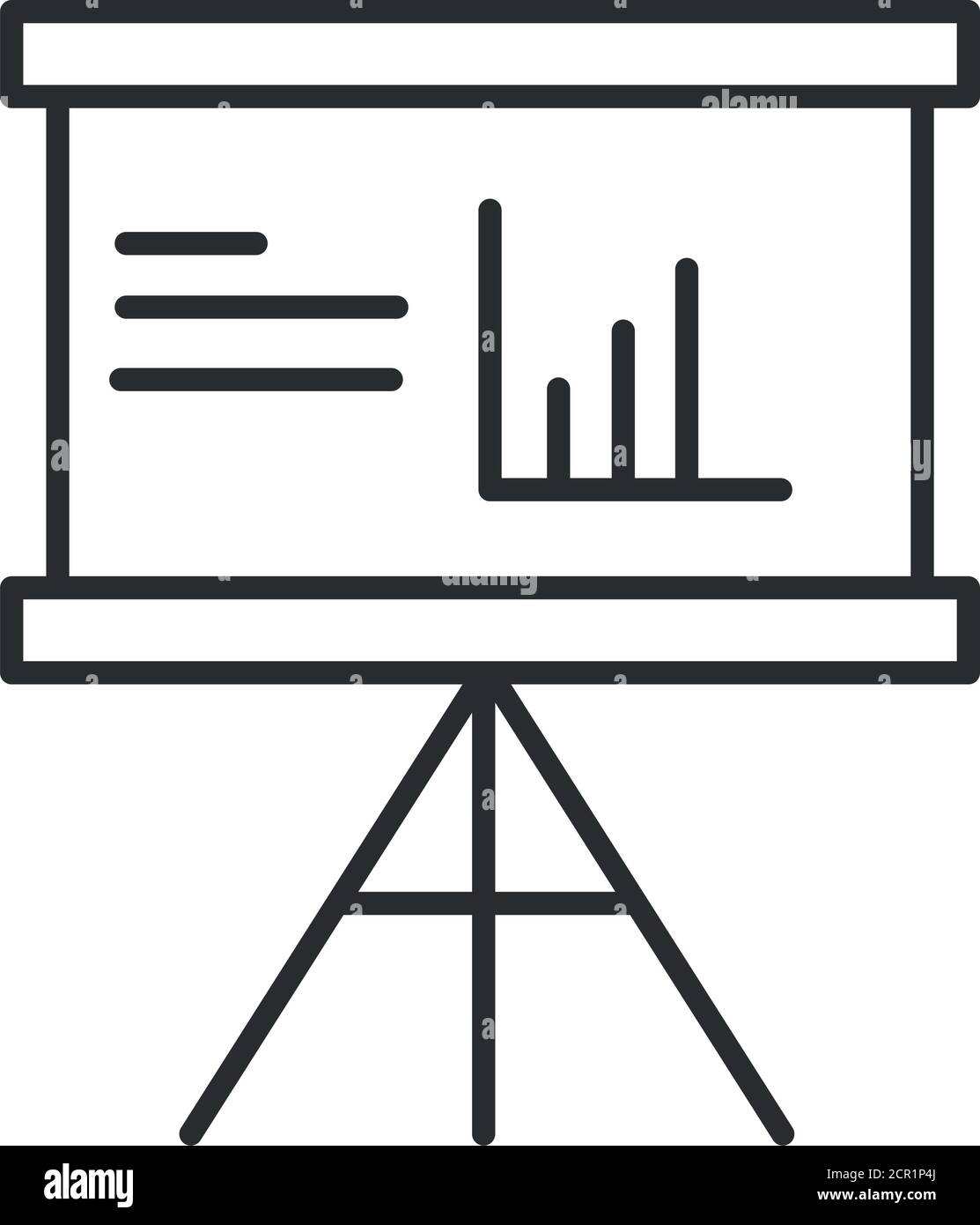 data analysis, diagram board presentation financial business line icon ...