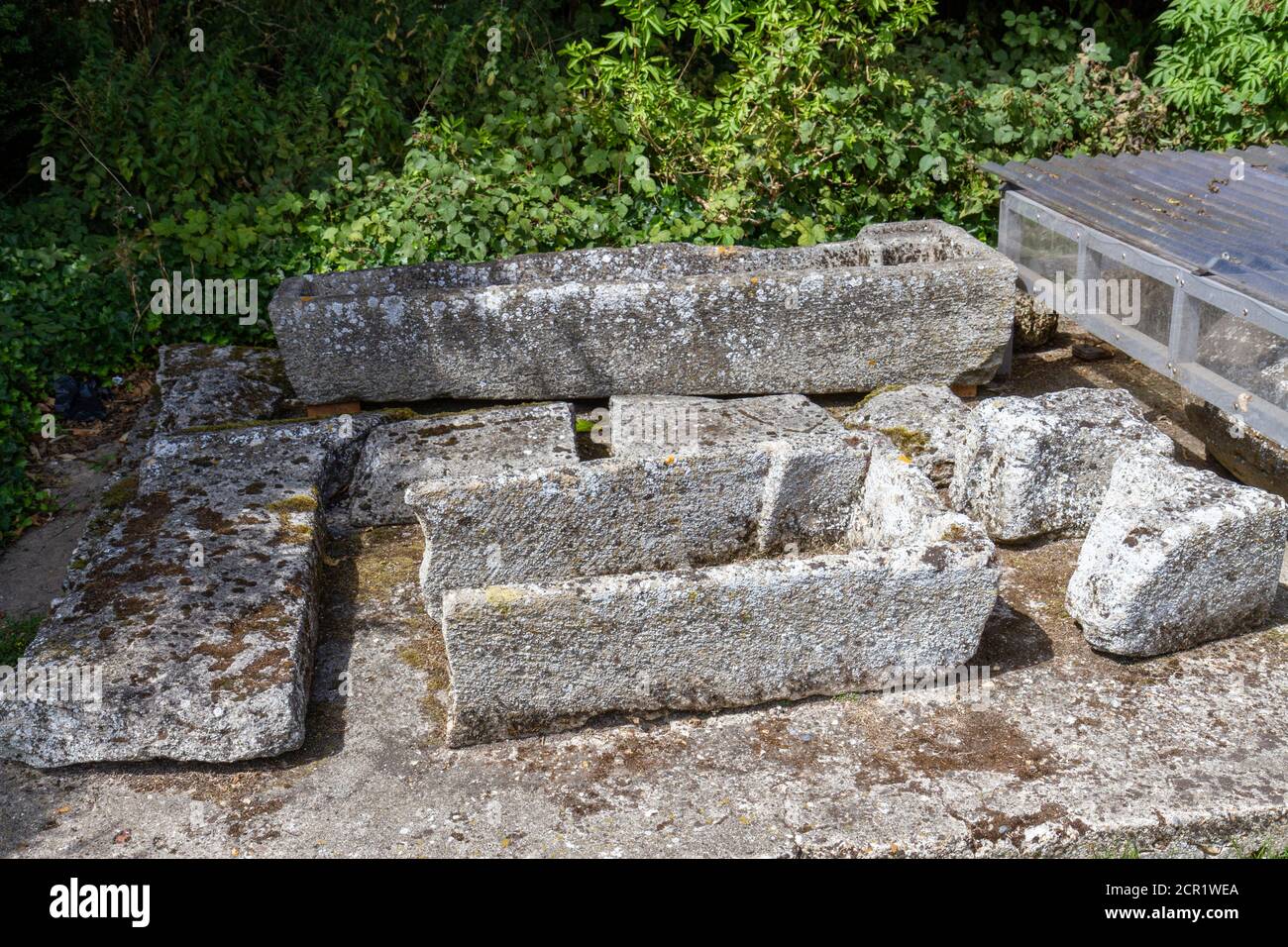 Glacial erratic boulders used as medieval stone coffins (13-14th ...