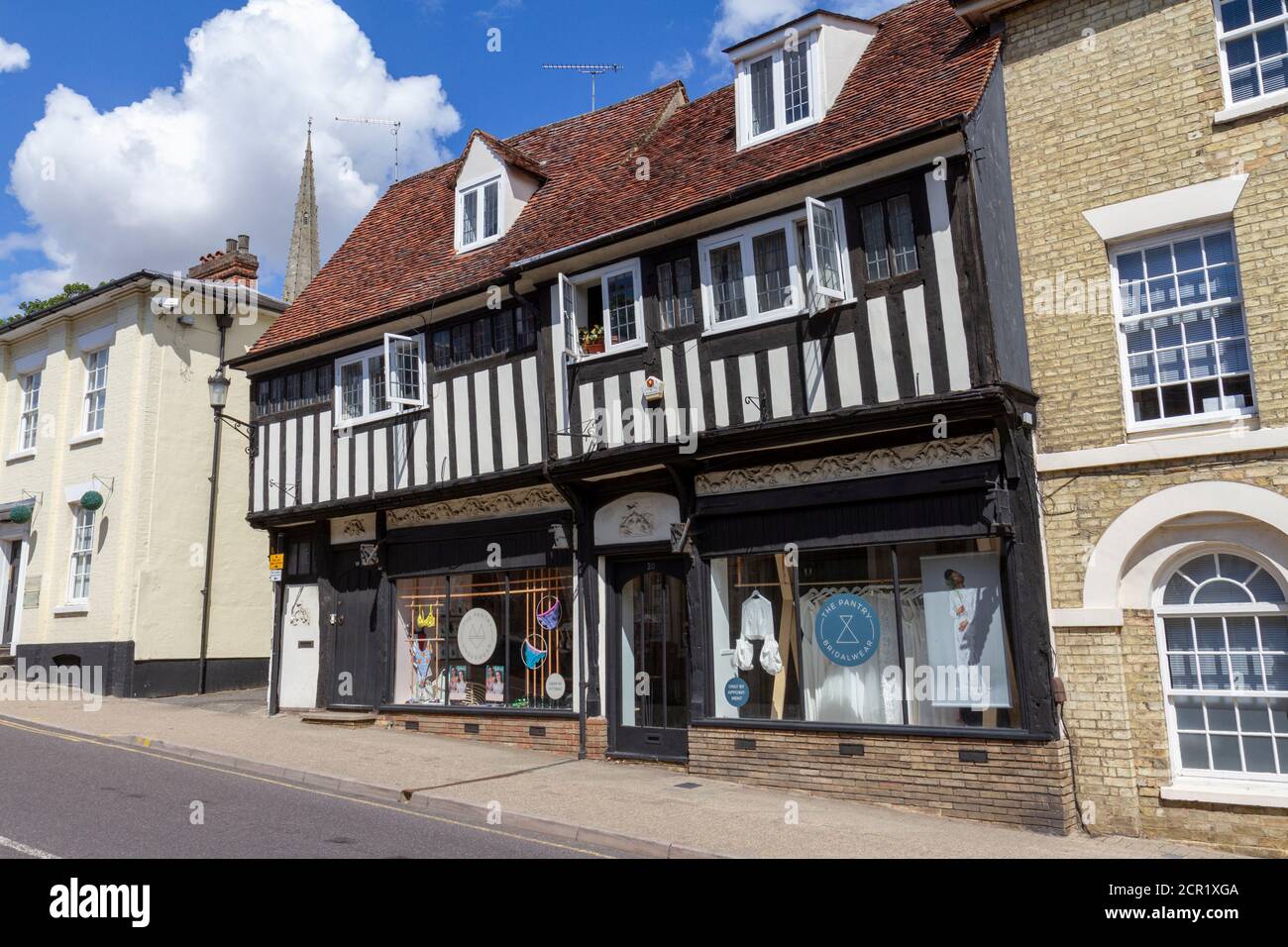 The Pantry Bridle wear shop in a common timber framed building in ...