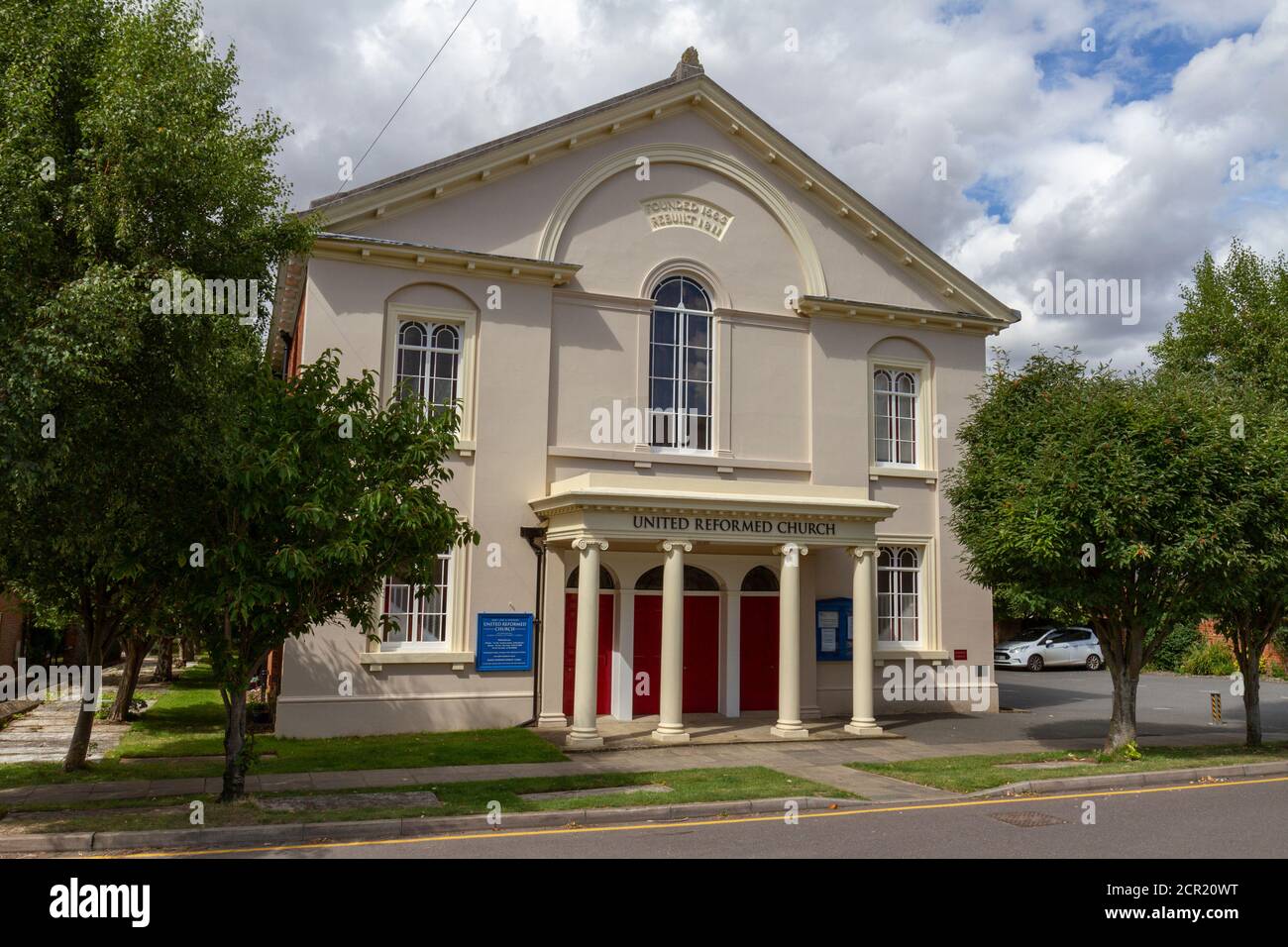 The United Reformed Church on Abbey Lane, Saffron Walden, Essex, UK ...