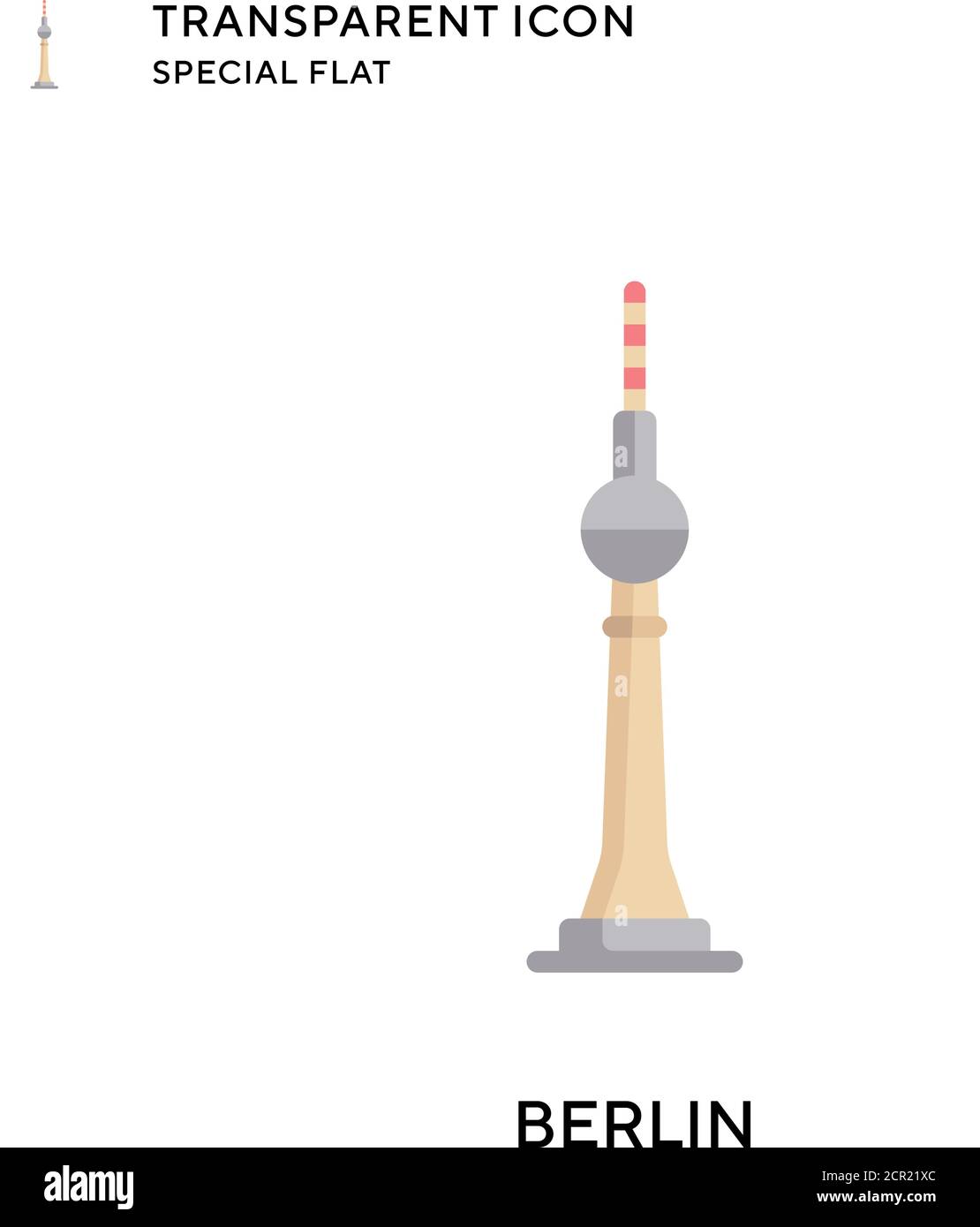 Berlin fernsehturm tower mitte Stock Vector Images - Alamy