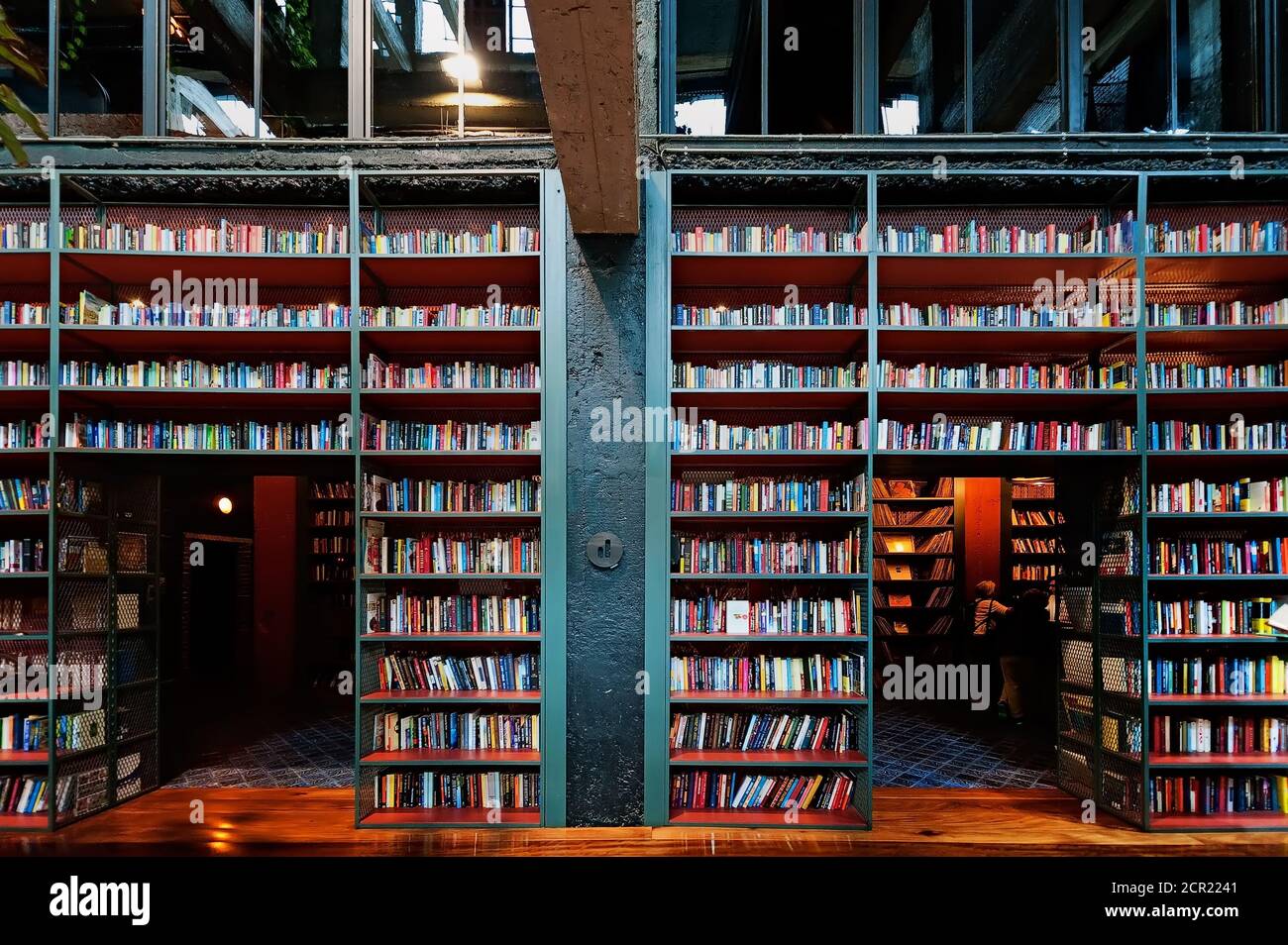 Unusual hard loft interior of Stamba hotel lobby in Tbilisi Georgia ...