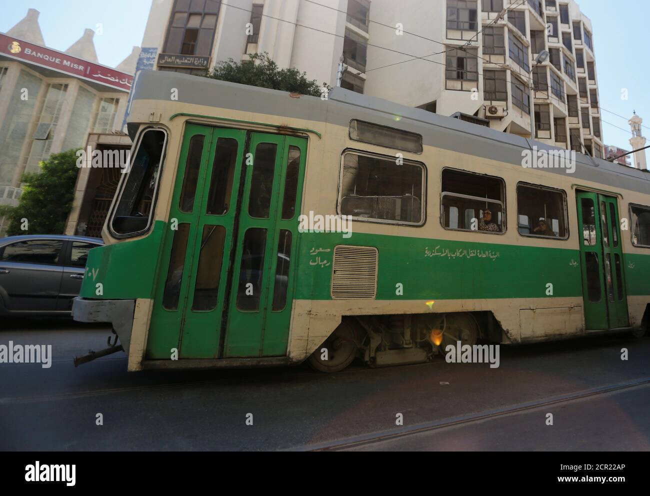 The old tram in alexandria hi-res stock photography and images - Alamy