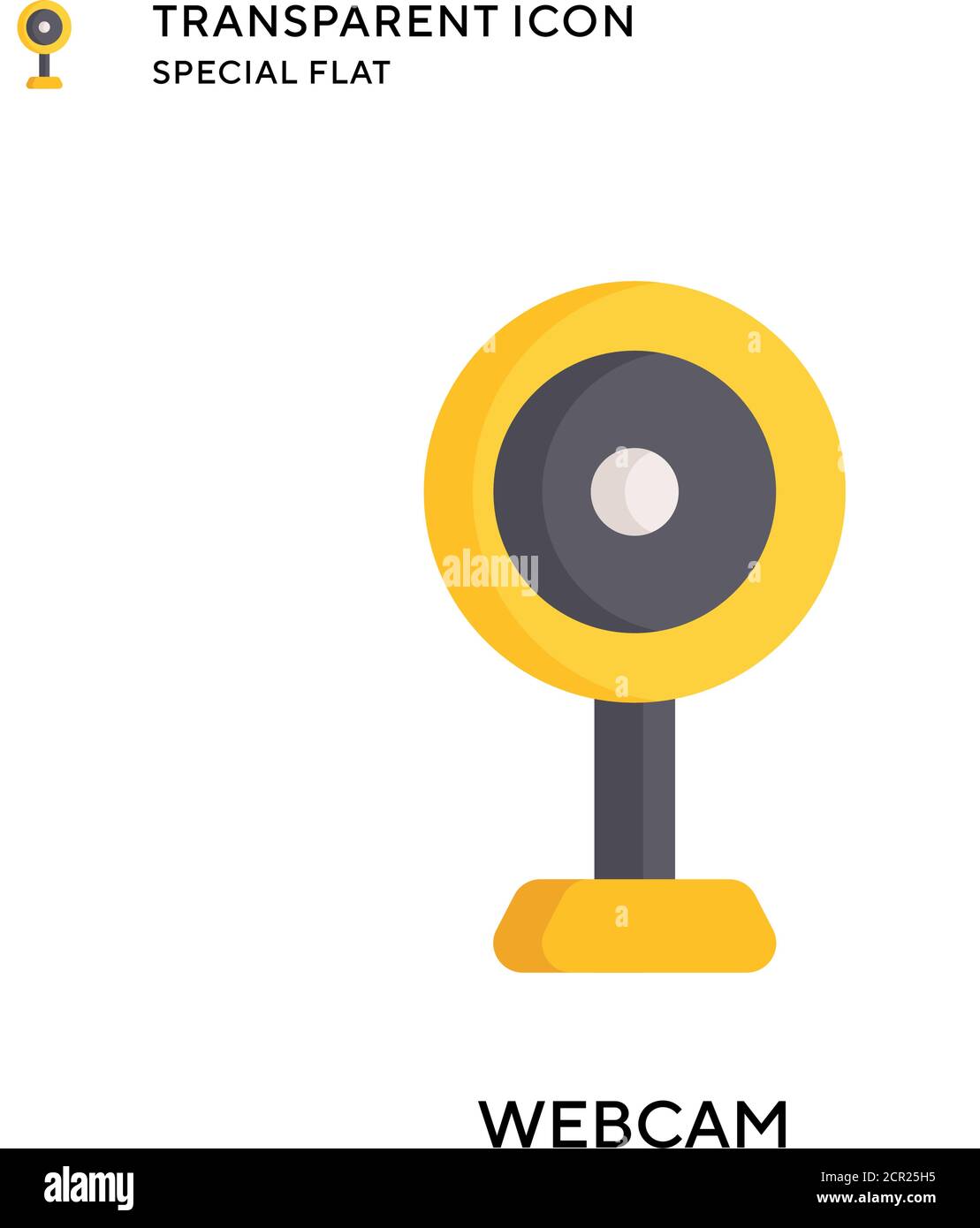 Webcam view video chat woman Cut Out Stock Images & Pictures - Alamy