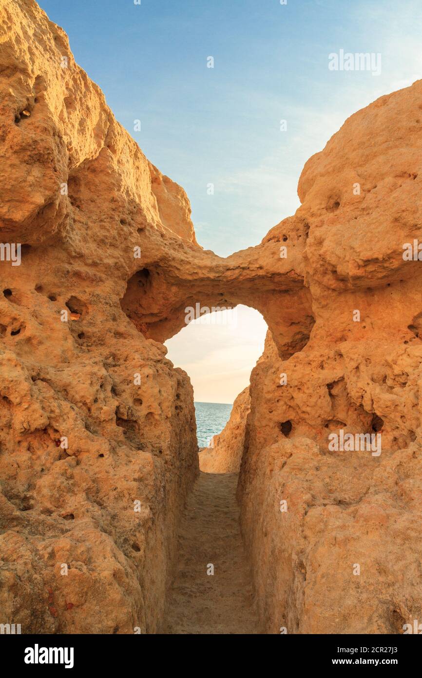 Portugal algarve carvoeiro algar seco hi-res stock photography and ...