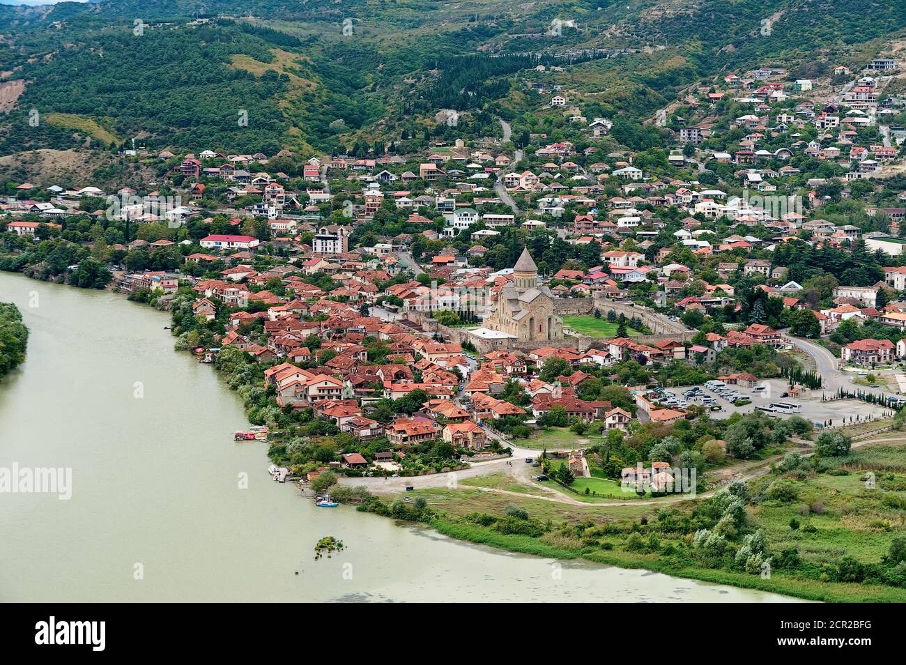 The chapel with tombs of Mirian and Nana in Samtavro Monastery in ...