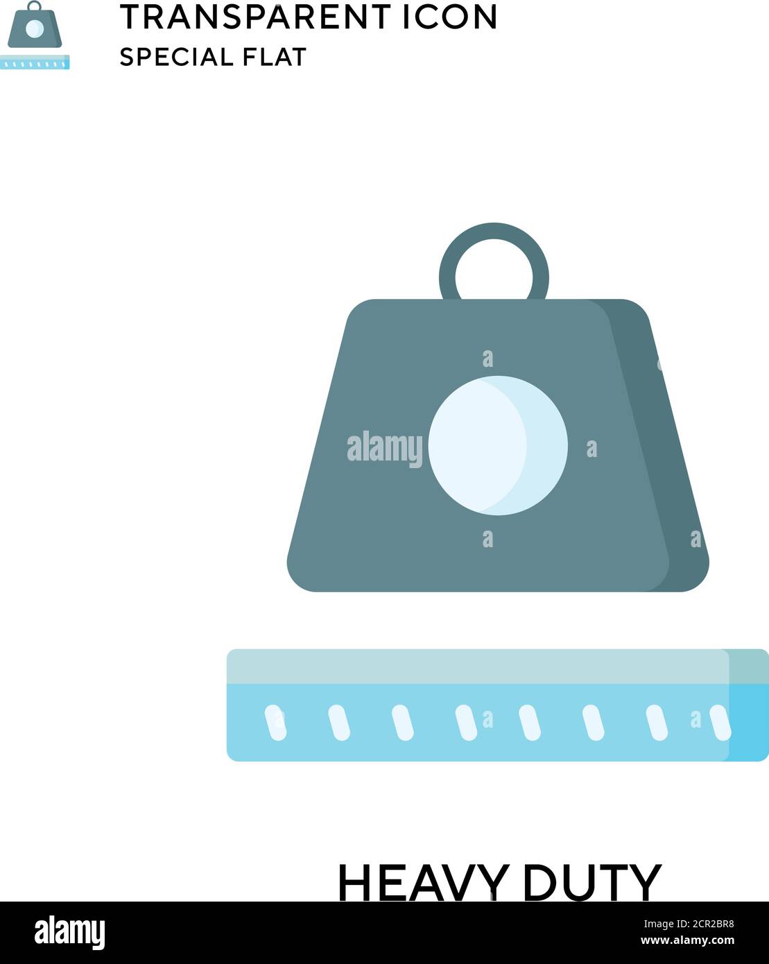 Heavy duty vector icon. Flat style illustration. EPS 10 vector Stock ...