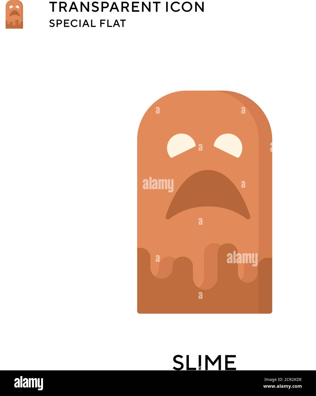 Cartoon sticky slime goo Cut Out Stock Images & Pictures - Alamy