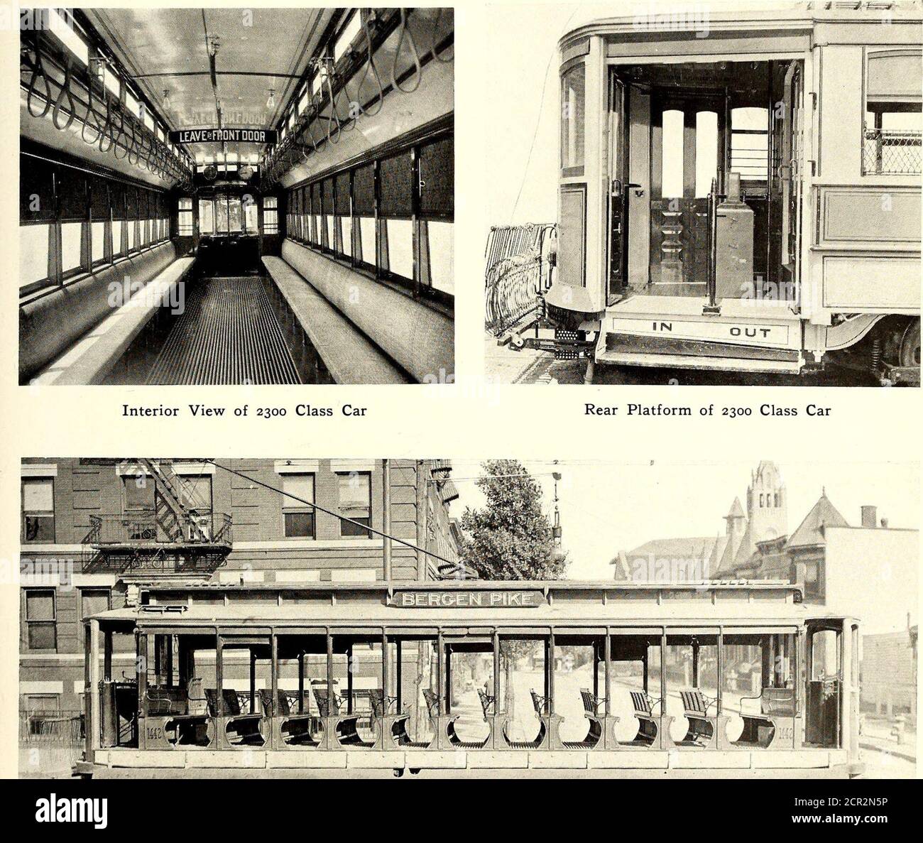 . Electric railway journal . Exterior View of 2300 Class Double-End ...