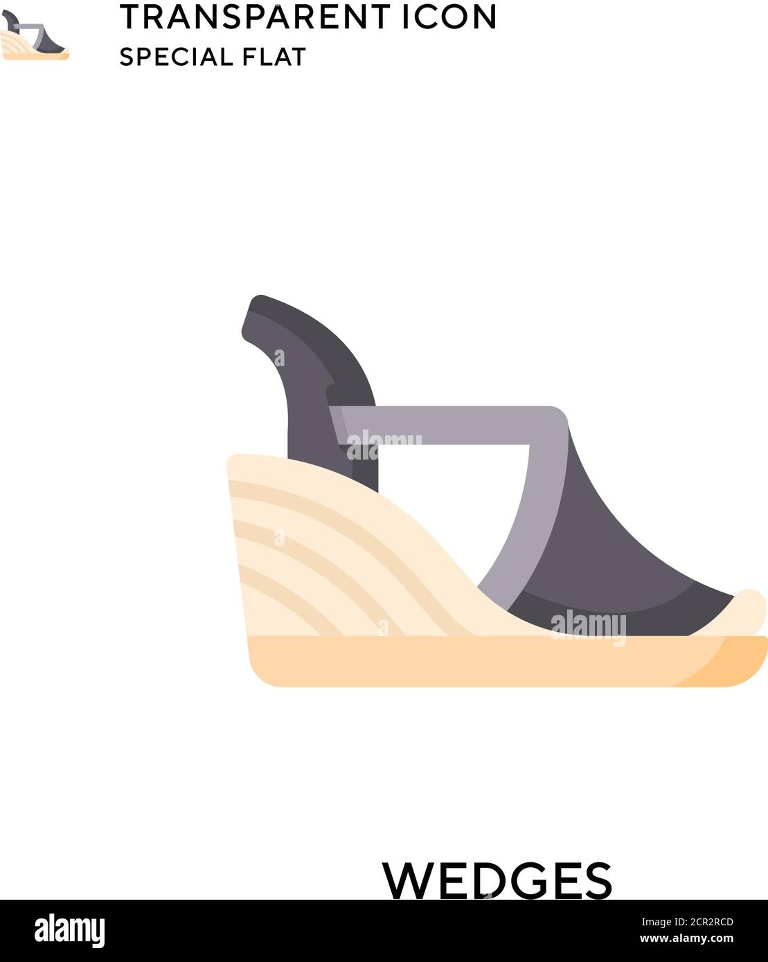 Wedges vector vectors hi-res stock photography and images - Alamy