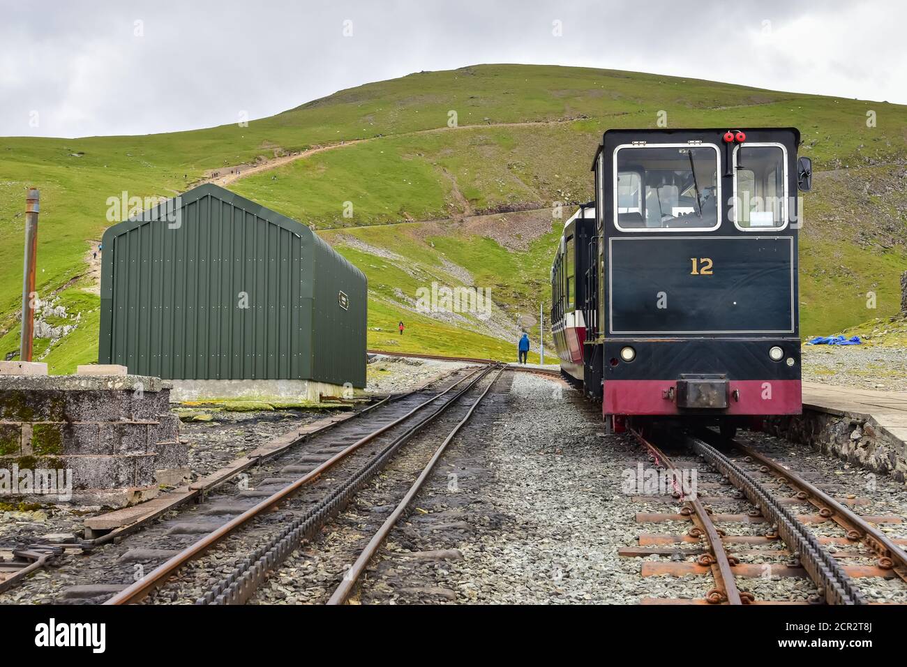 Snowdon Mountain Railway, Wales Stock Photo - Alamy