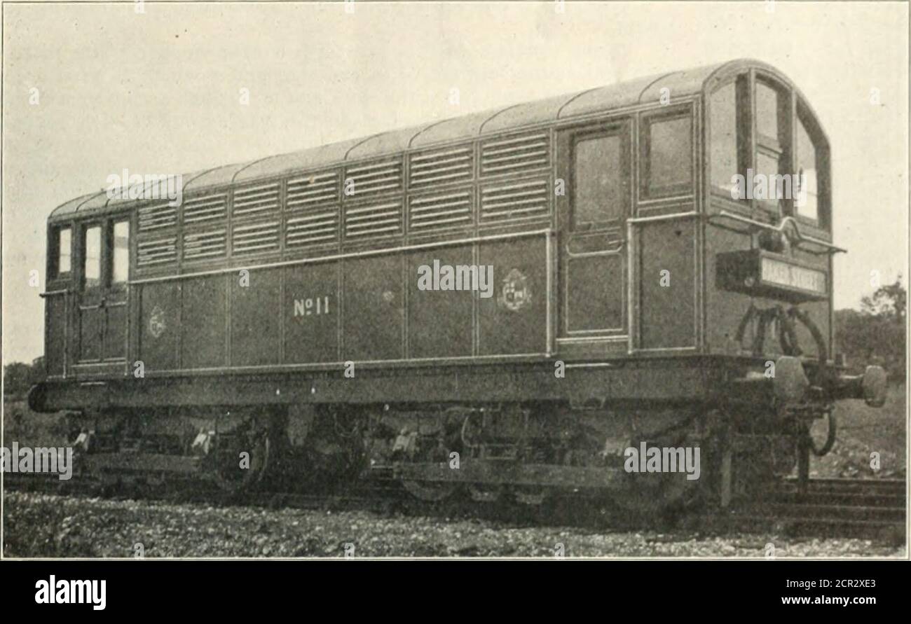 . Railway age . Front View of Electric Locomotive: Metropolitan Railway ...