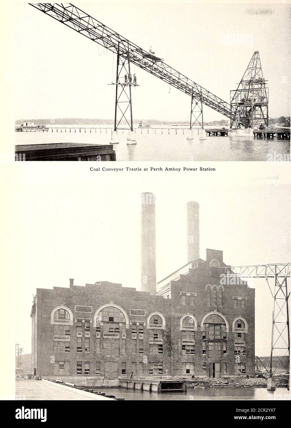 . Electric railway journal . Plate XXVIII. Exterior of Perth Amboy ...