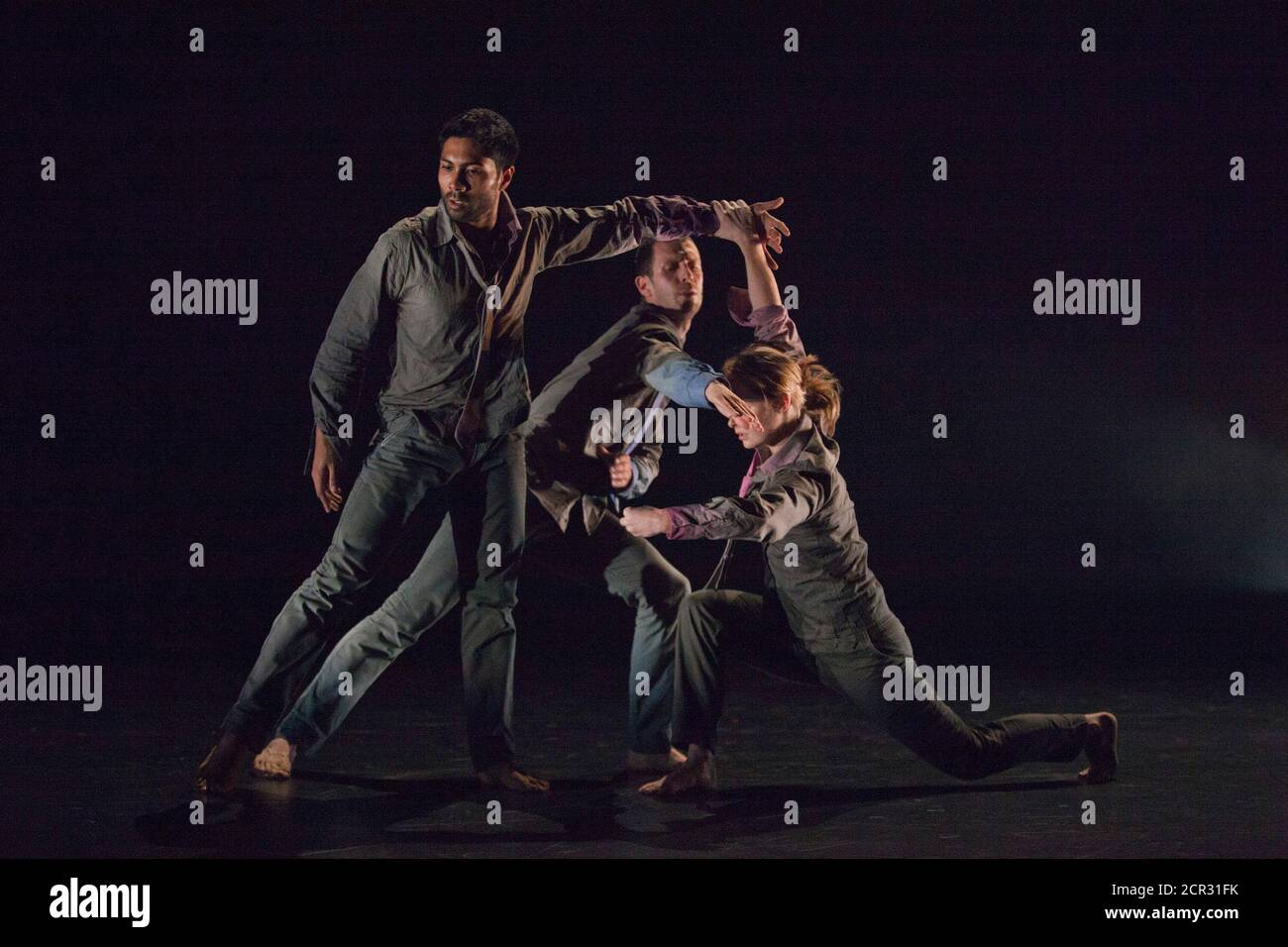 L-R: Eryck Brahmania, Jonathan Goddard and Gemma Nixon. Rambert Dance ...