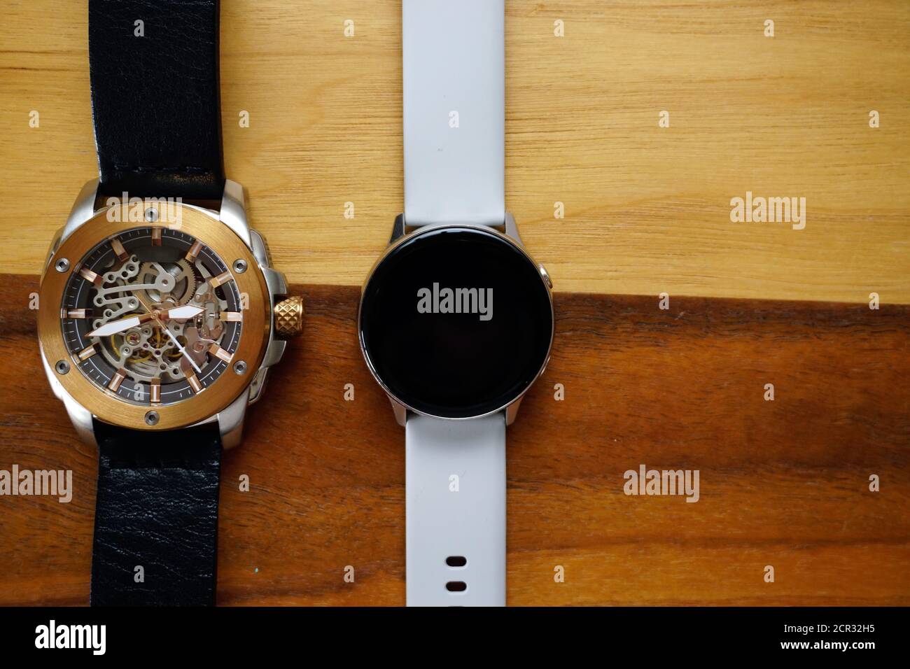 Analog And Digital Clock High Resolution Stock Photography and Images ...