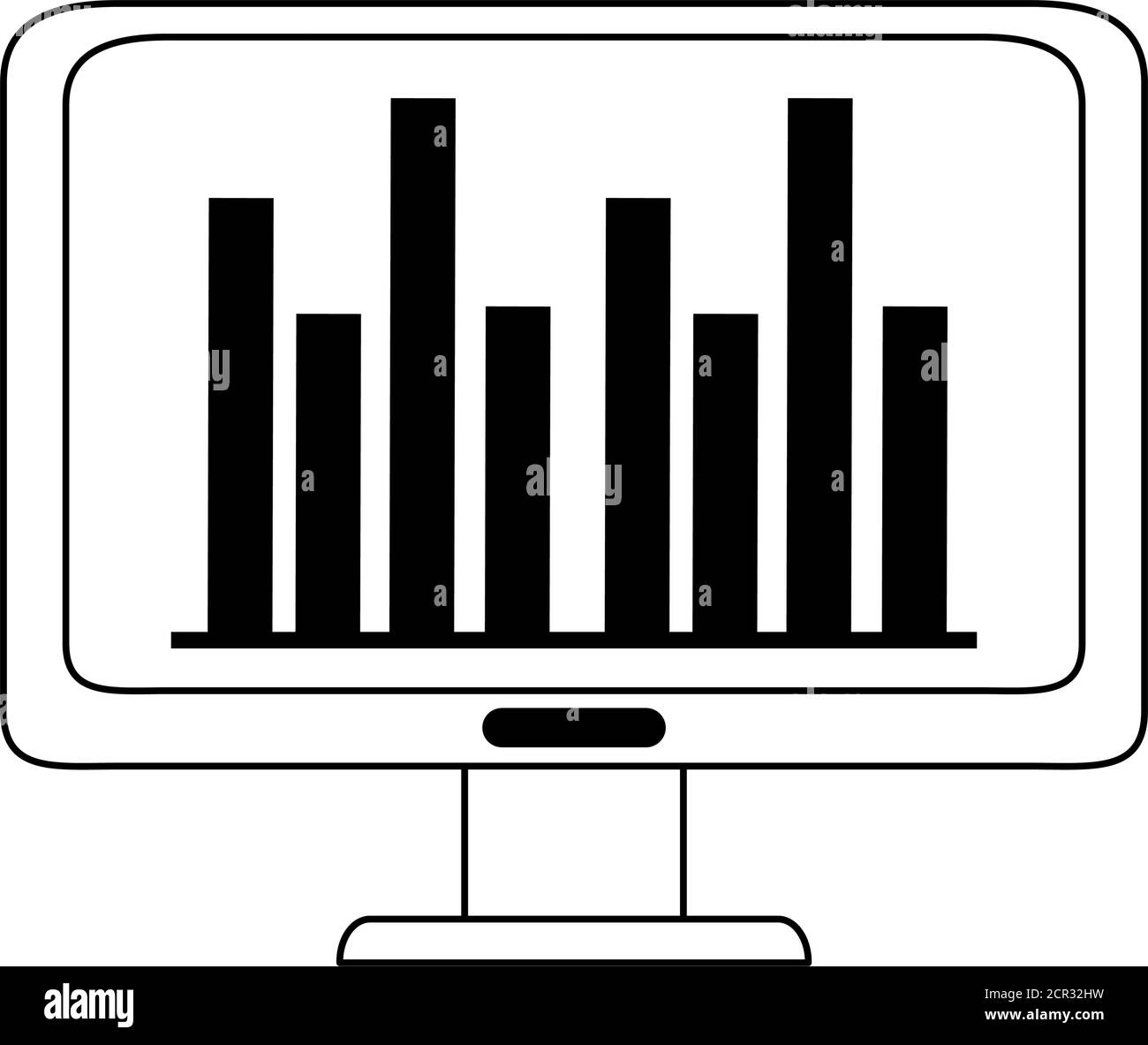 data analysis, computer diagram report business strategy and investment ...