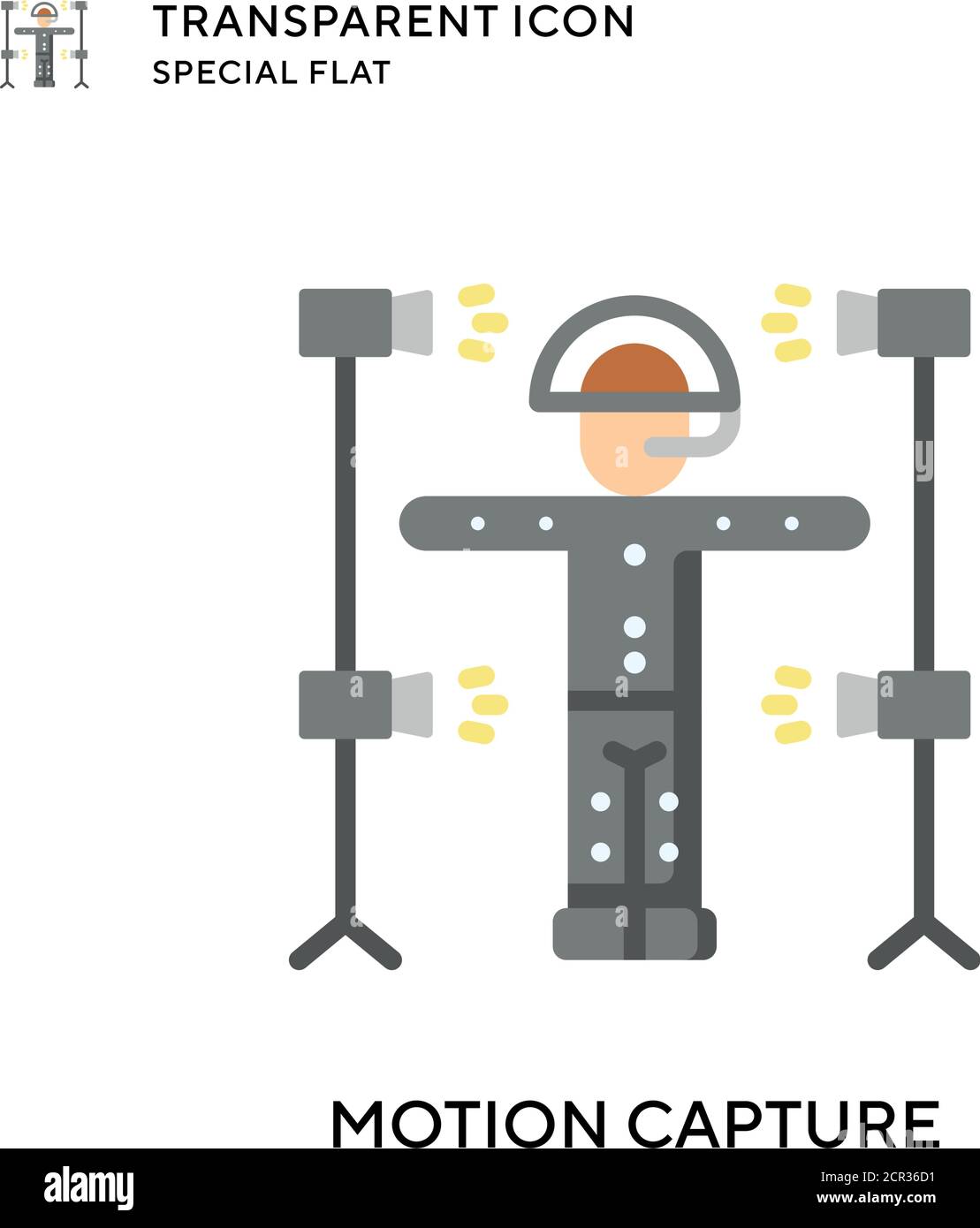 Motion capture icon vector vectors hi-res stock photography and images ...