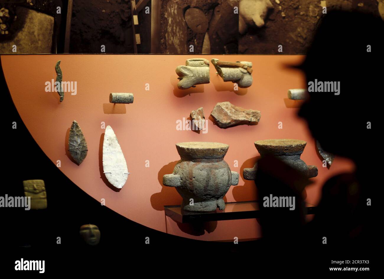 Ruins aztec city tenochtitlan in hi-res stock photography and images ...