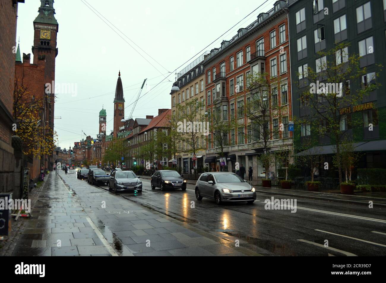 Copenhagen, Denmark - H.C. Andersens Blvd Stock Photo - Alamy