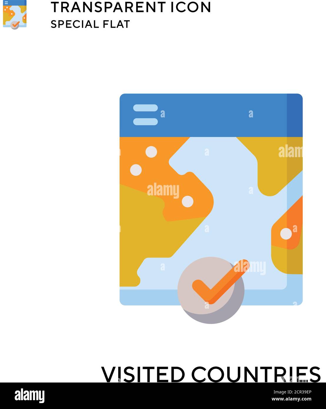 Countries visited Stock Vector Images - Alamy