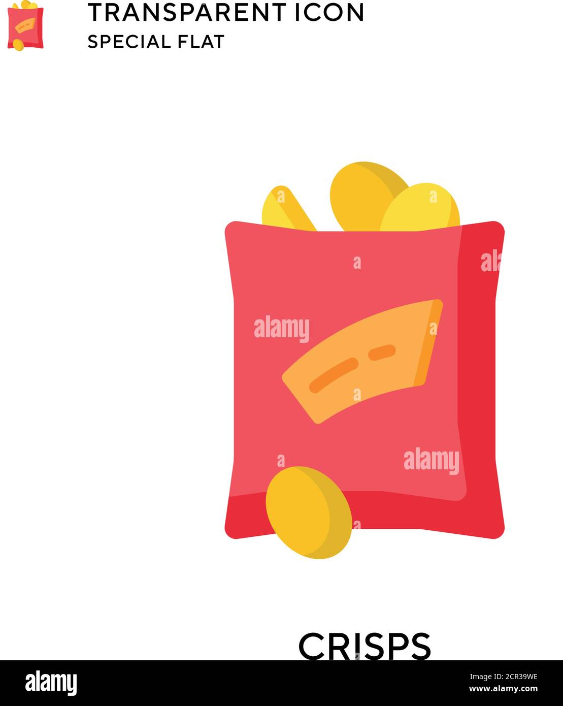 Crisps vector vectors hi-res stock photography and images - Alamy
