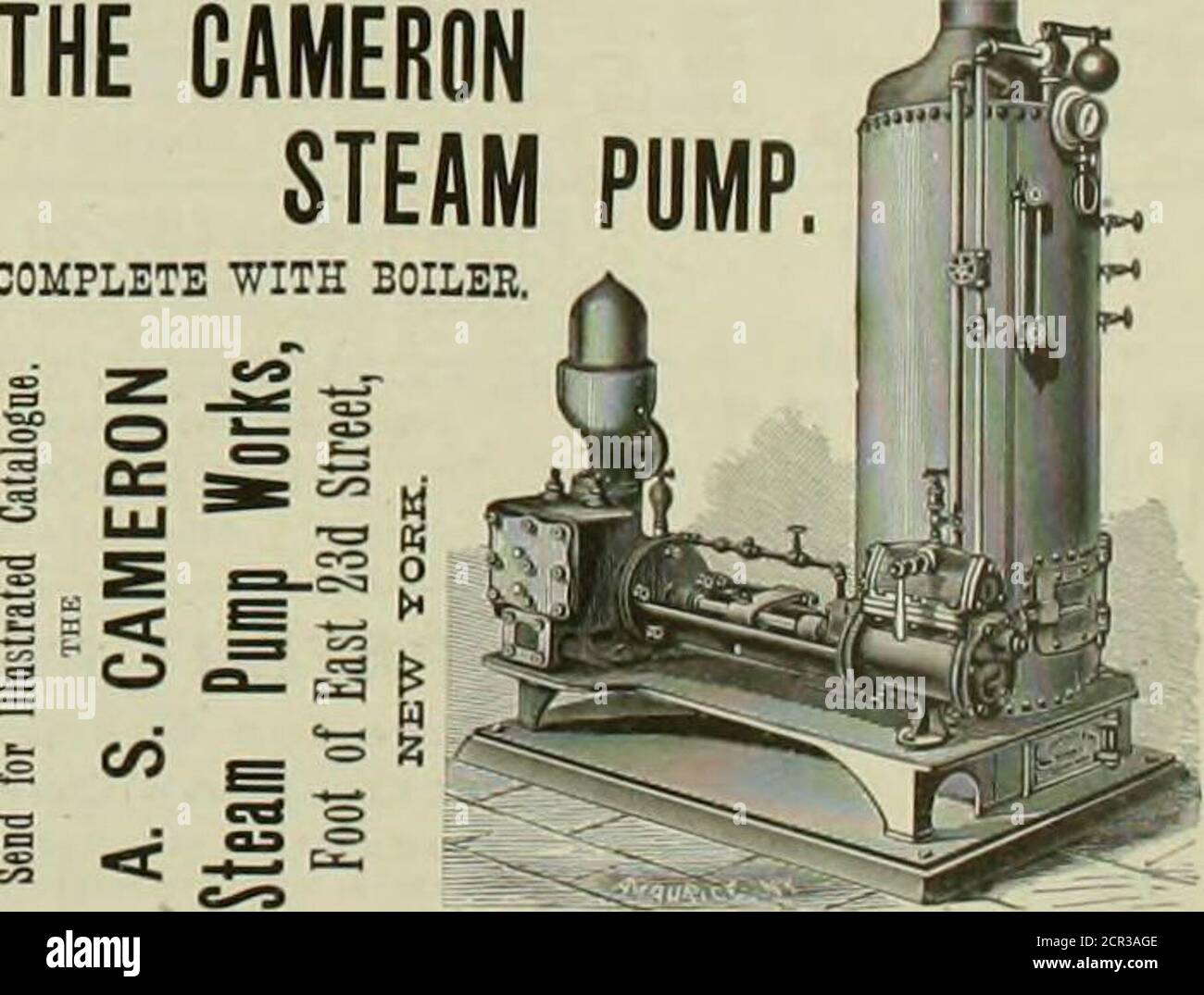 . The locomotive engineer . THE CAMERON STEAM PUMP. COMPLETE WITH ...