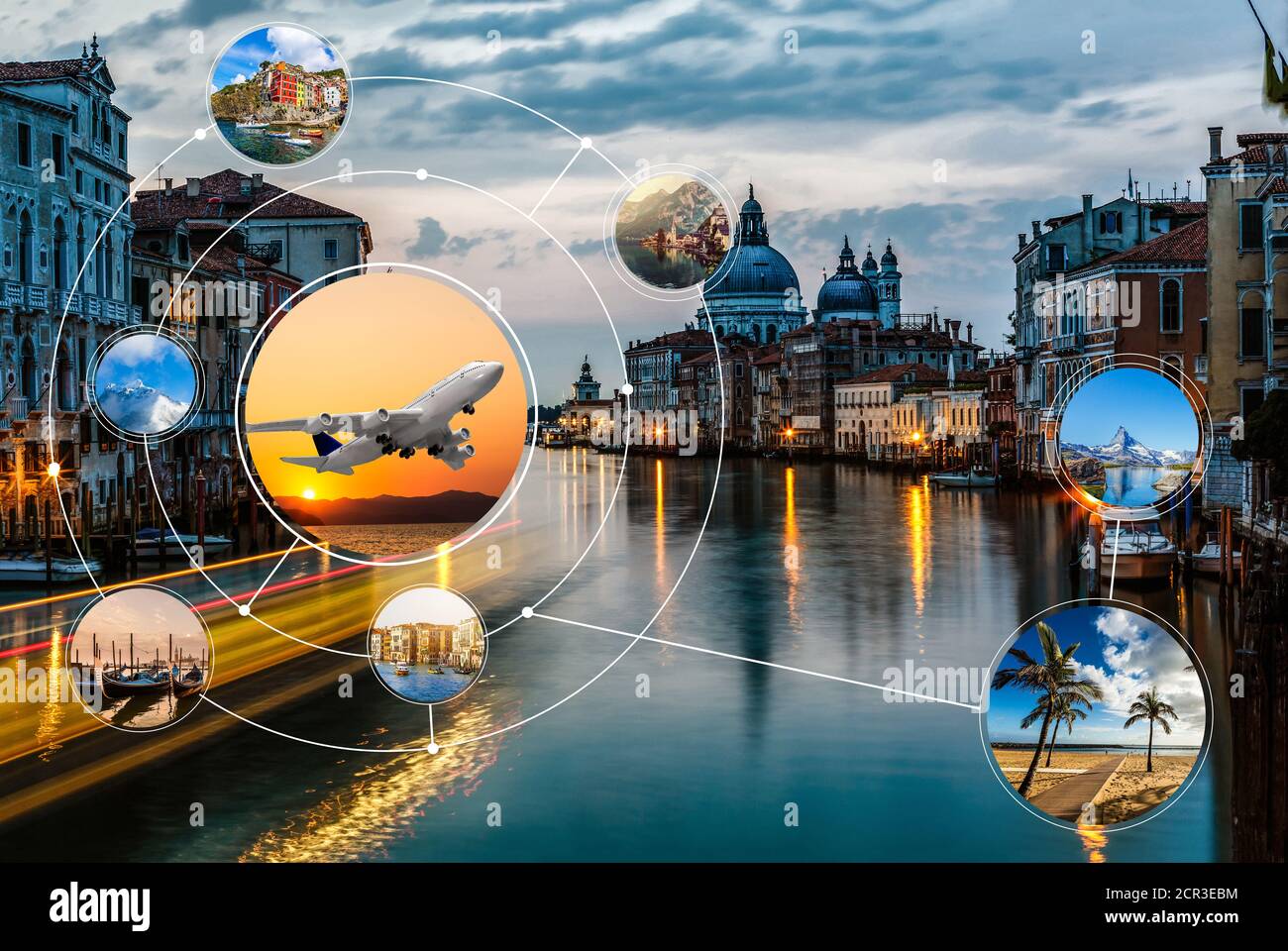 Travel Destination Collage