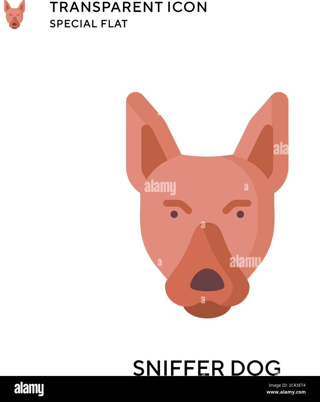 Dog sniff Stock Vector Images - Alamy