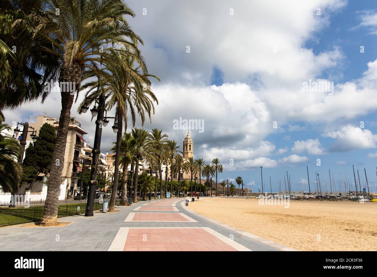 Sitges waterfront hi-res stock photography and images - Alamy