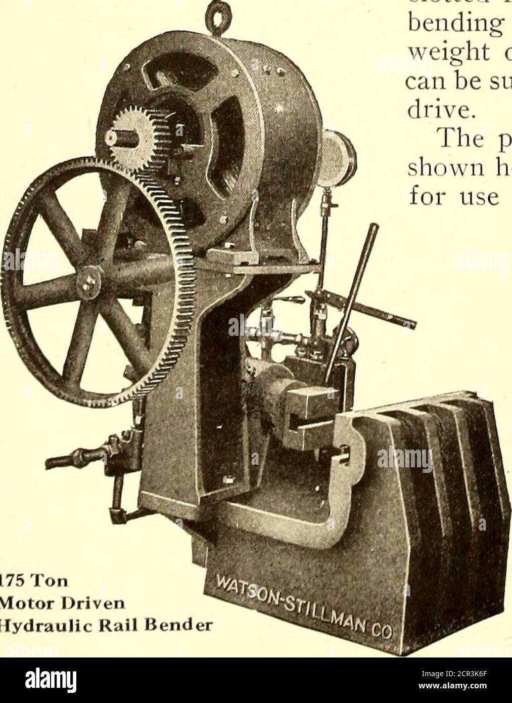 . Electric railway journal . You Can Bend Rails Quickly and ...