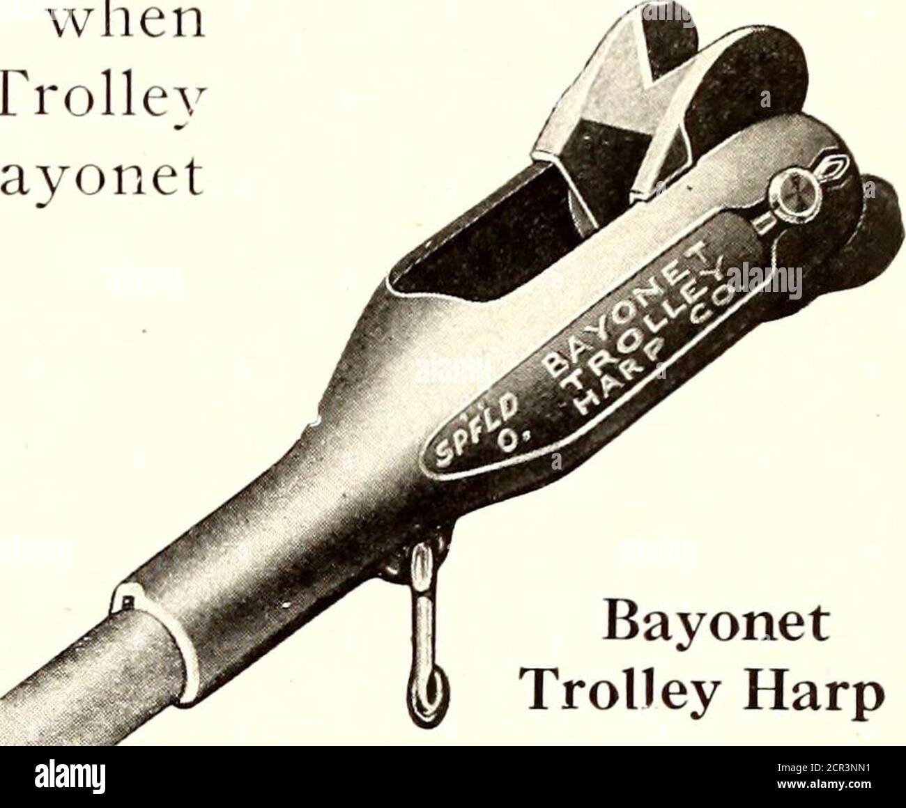 . Electric railway journal . BayonetTrolley Harp The Bayonet Trolley ...