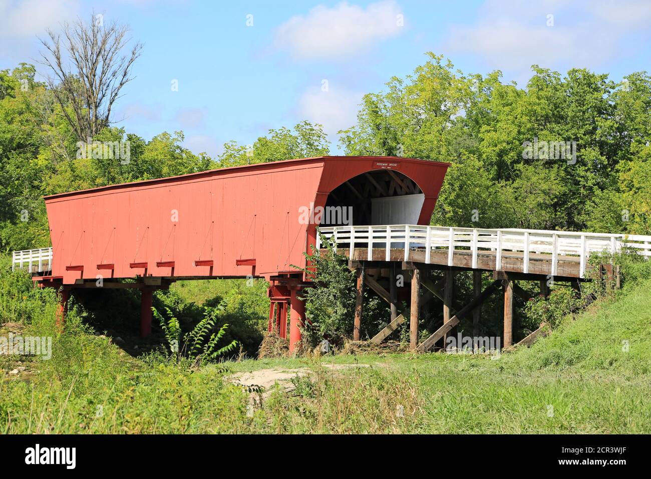 Roseman bridge - Iowa Stock Photo - Alamy