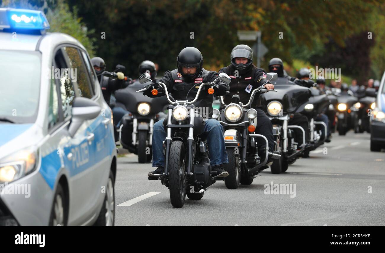 Hells angels motorbikes hi-res stock photography and images - Alamy