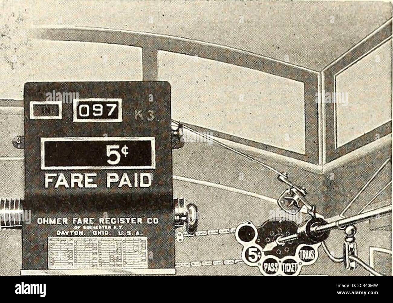 Ohmer fare register hi-res stock photography and images - Alamy