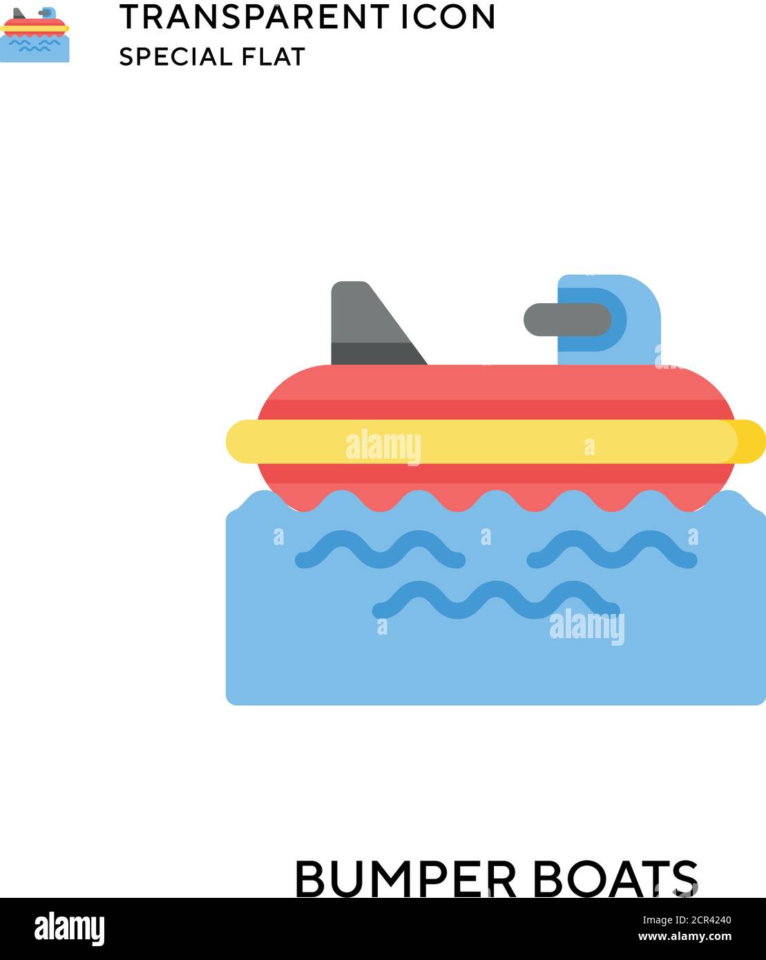 Bumper boats Stock Vector Images - Alamy
