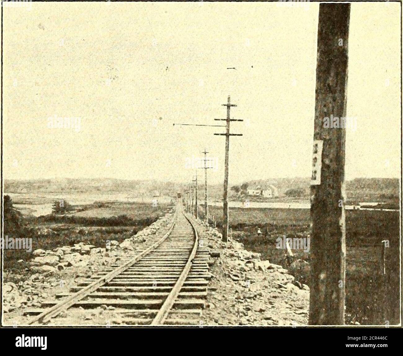 . The Street railway journal . REVERSE CURVE UNDER THE BOSTON & MAINE ...