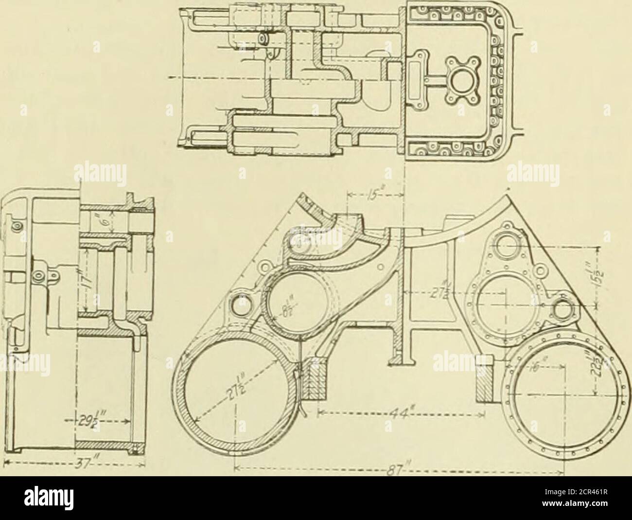 . American engineer and railroad journal . ELEVATION OF VALVES AND ...
