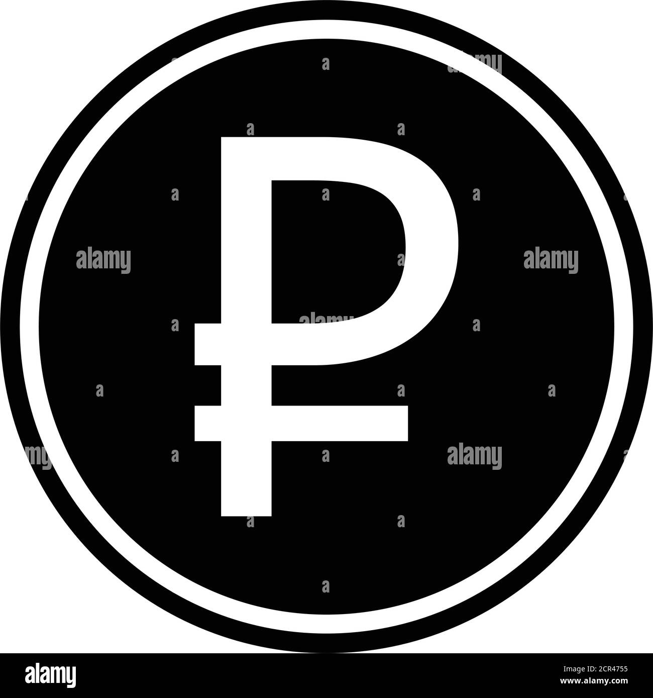 russian ruble icon. russian ruble sign. vector Stock Vector Image & Art - Alamy