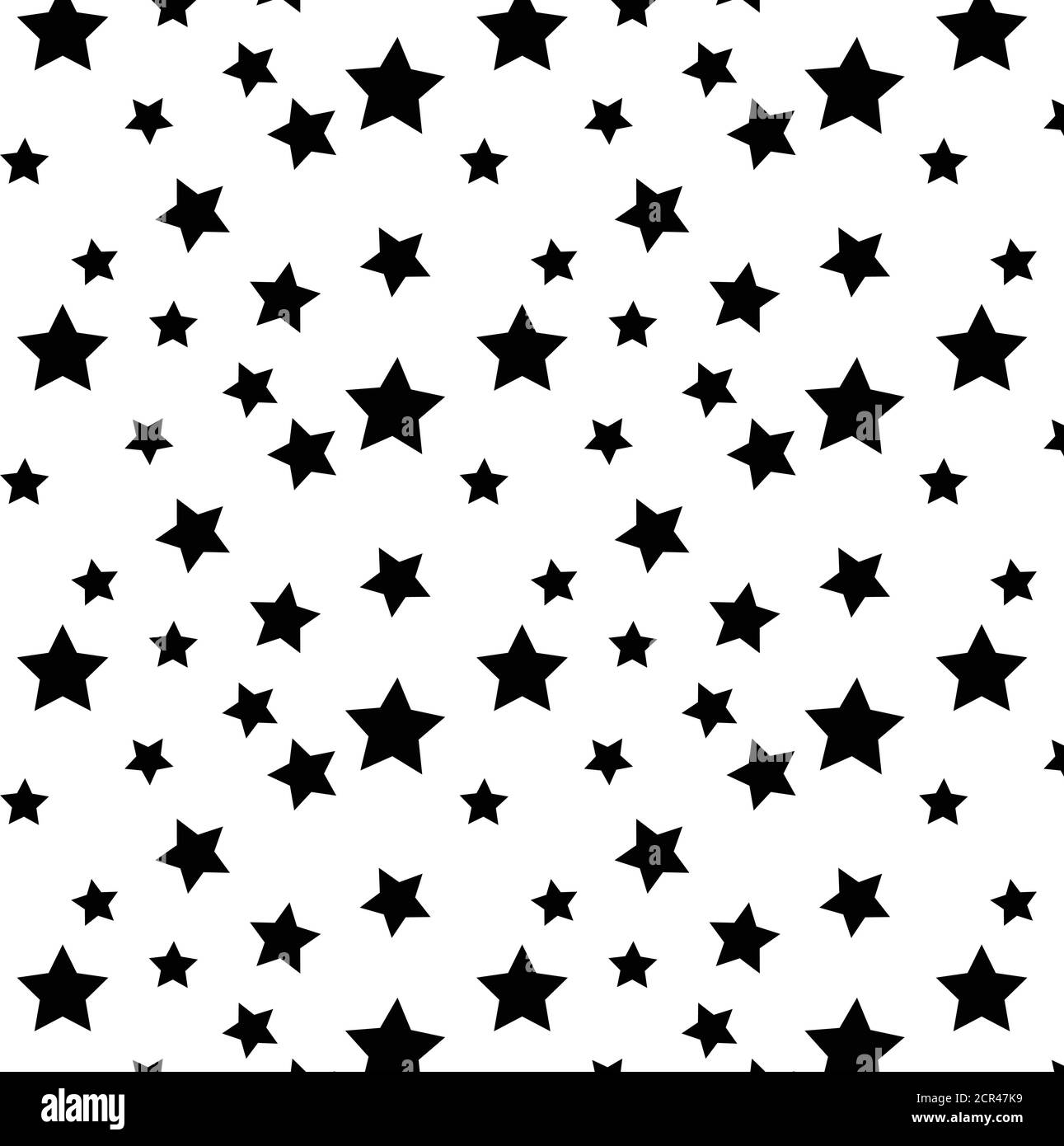 star background Seamless. vector black Stock Vector Image & Art - Alamy